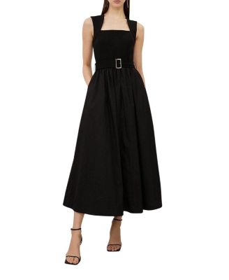 Click here for Karen Millen Square Neck Belted Maxi Dress prices
