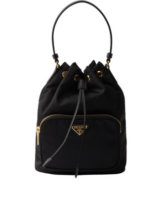Click here for Prada Duet Re-Nylon Bucket Bag prices