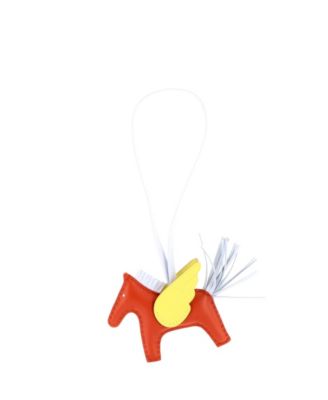 Click here for Pre-Owned HERMES Pm Pegase Rodeo Bag Charm Leather prices