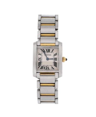 Click here for Pre-Owned Cartier Tank Francaise Quartz Watch in S... prices