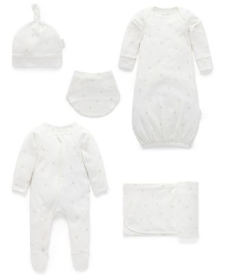 Click here for Purebaby Unisex Welcome Baby Gift Pack 5 Piece - B... prices