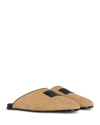 Click here for Givenchy Womens Label Padded Mules prices