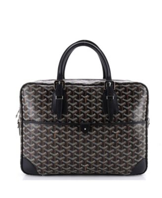 Click here for Pre-Owned Goyard Mm Ambassade Briefcase Coated Can... prices