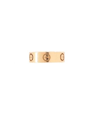 Click here for Pre-Owned Cartier Love Band Ring 18K Gold prices