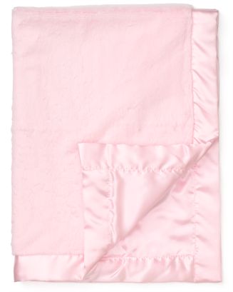 Little Me Girls' Pink Plush Blanket - Baby | Bloomingdale's