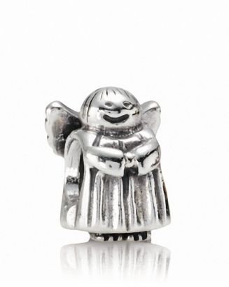 Pandora Charm - Sterling Silver Angel of Hope, Moments Collection ...