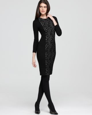 FRENCH CONNECTION Dress - Licia Lace Panel | Bloomingdale's