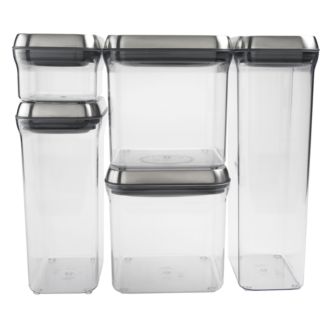 OXO SteeL 5-Piece Pop Container Set | Bloomingdale's