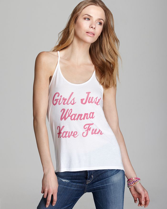 Junk Food Tank - Girls Just Wanna Have Fun | Bloomingdale's