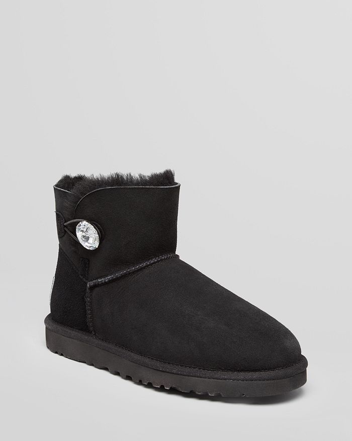 UGG® Booties - Mini Bailey Button Bling | Bloomingdale's