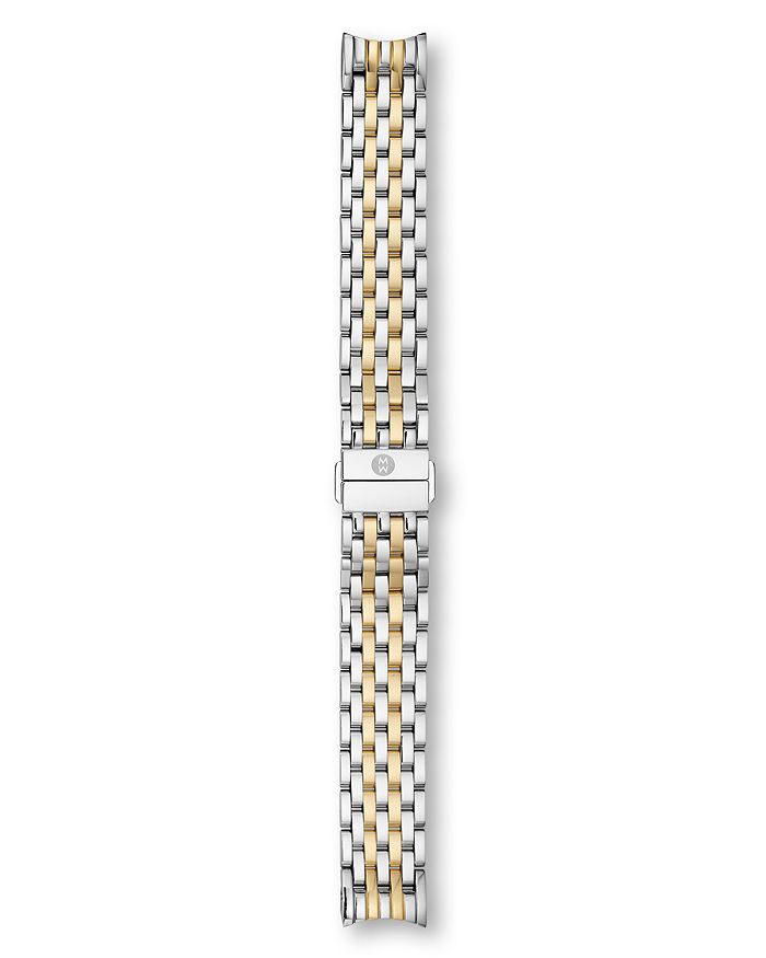 MICHELE Fluette Two-Tone Bracelet Watch, 18mm | Bloomingdale's