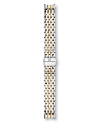 MICHELE Fluette Two-Tone Bracelet Watch, 18mm | Bloomingdale's