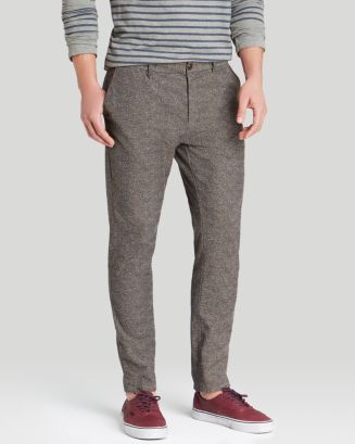 Scotch & Soda Cotton Trousers - Slim Fit | Bloomingdale's