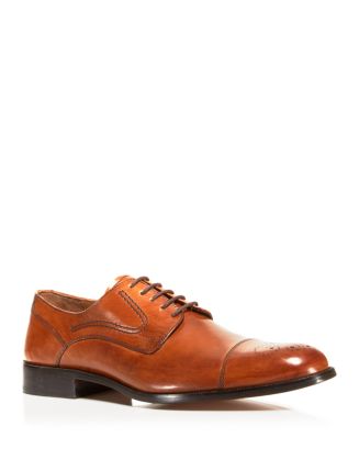 Johnston & Murphy Men's Stratton Cap Toe Derbys | Bloomingdale's