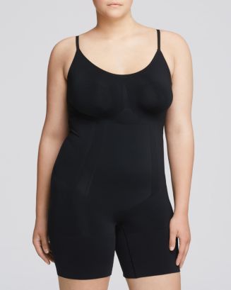 SPANX® SPANX® Plus OnCore Mid-Thigh Bodysuit | Bloomingdale's