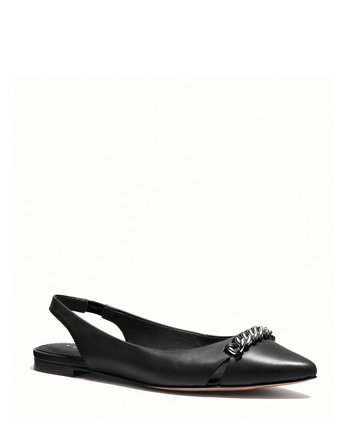 COACH Rodney Pointy Toe Flat | Bloomingdale's