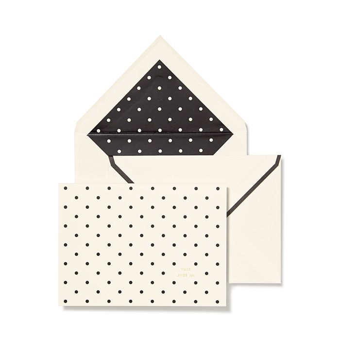kate spade new york Note Card Set, Deco Dots | Bloomingdale's