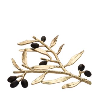 Michael Aram Olive Branch Gold Trivet | Bloomingdale's