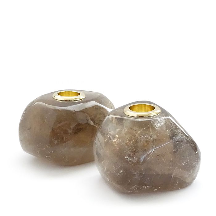 ANNA new york by RabLabs Vela Short Candlesticks, Set of 2 | Bloomingdale's