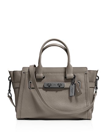 COACH Swagger 27 in Pebble Leather | Bloomingdale's