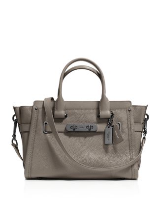 COACH Swagger 27 in Pebble Leather | Bloomingdale's