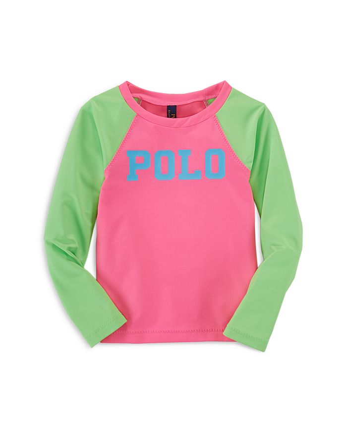 Ralph Lauren Girls' Rash Guard Coverup - Sizes 2-6X | Bloomingdale's
