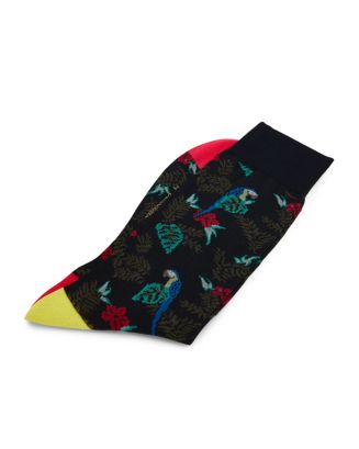 Ted Baker Macoor Floral Parrot Socks | Bloomingdale's