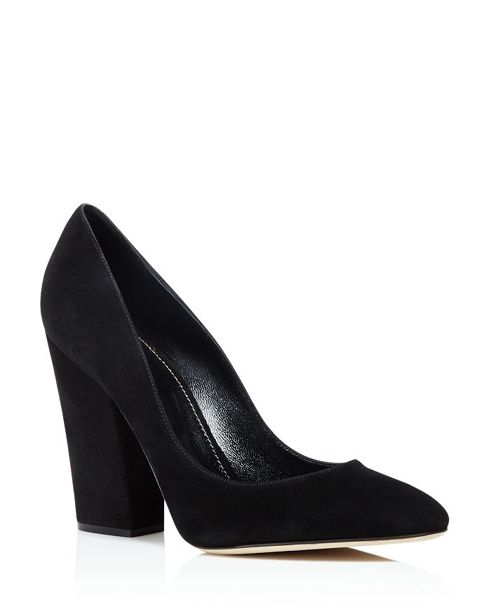 Sergio Rossi Virginia Suede High-Heel Pumps | Bloomingdale's