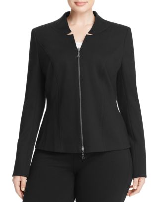 BASLER PLUS Jersey Fitted Jacket | Bloomingdale's