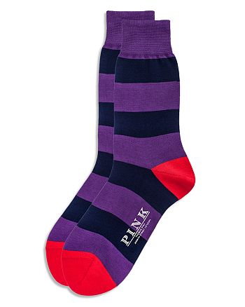 Thomas Pink Rugby Stripe Socks | Bloomingdale's