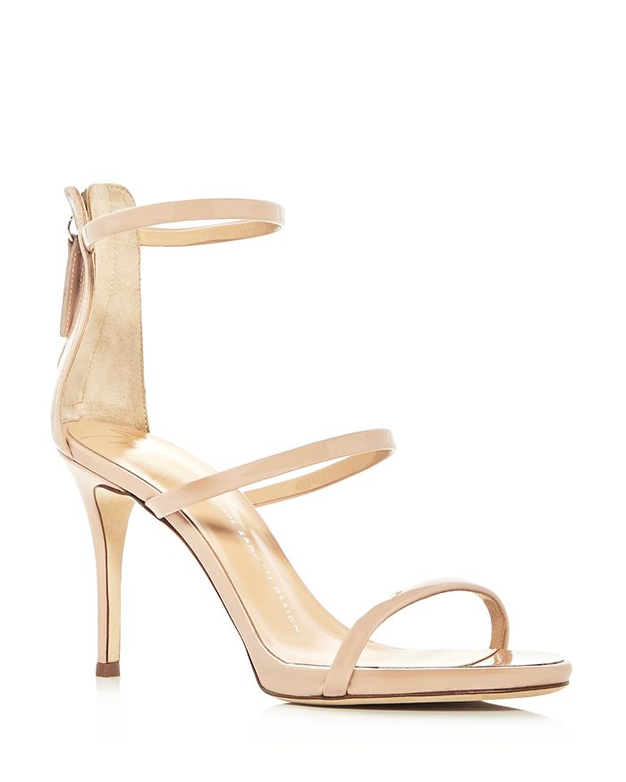 Giuseppe Zanotti Alien Triple Strap High-Heel Sandals | Bloomingdale's