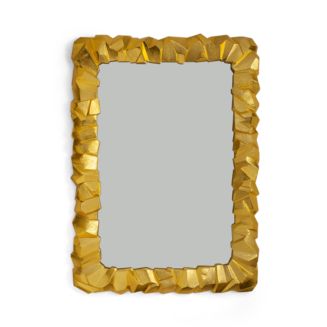 Michael Aram Gold Rock Mirror | Bloomingdale's