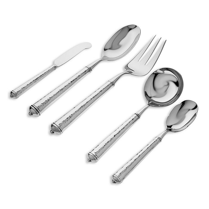 Ricci Argentieri Leopardo 5-Piece Hostess Flatware Set | Bloomingdale's