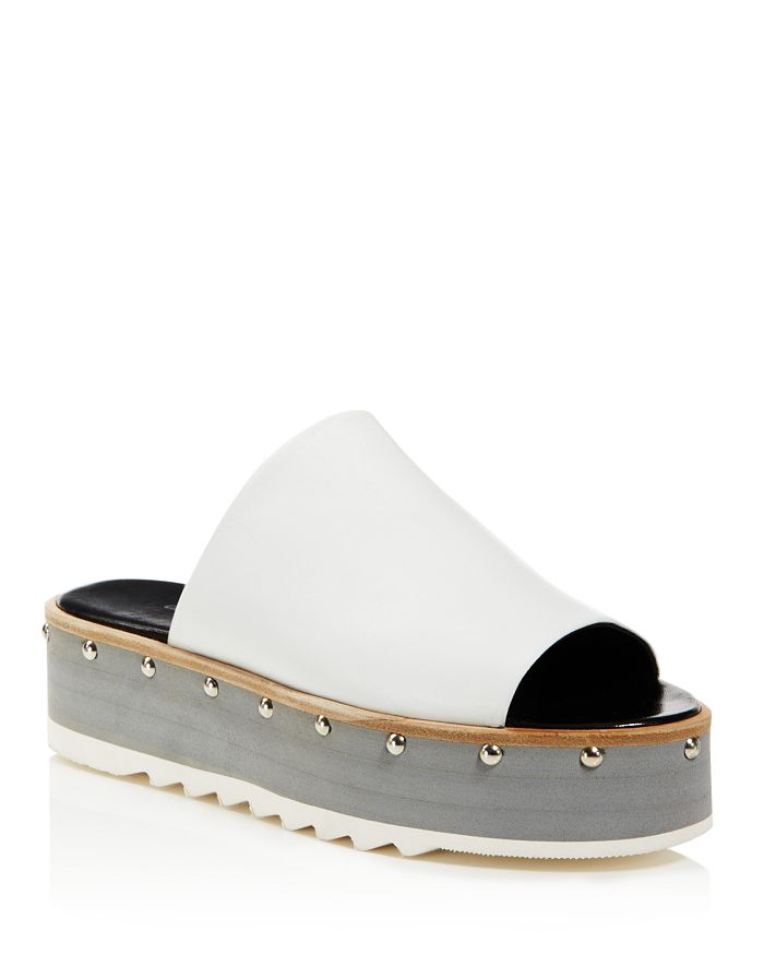 Charles David Float Studded Platform Slide Sandals | Bloomingdale's