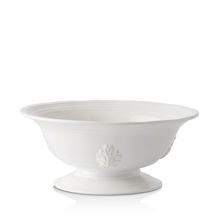 Juliska Acanthus Whitewash Footed Fruit Bowl | Bloomingdale's