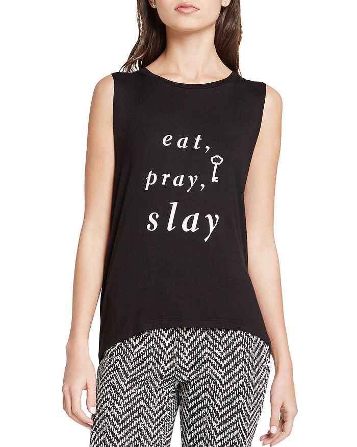 BCBGENERATION Graphic Muscle Tank | Bloomingdale's