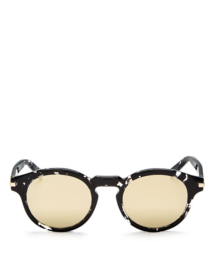 MARC JACOBS Women's Mirrored Round Sunglasses, 48mm | Bloomingdale's
