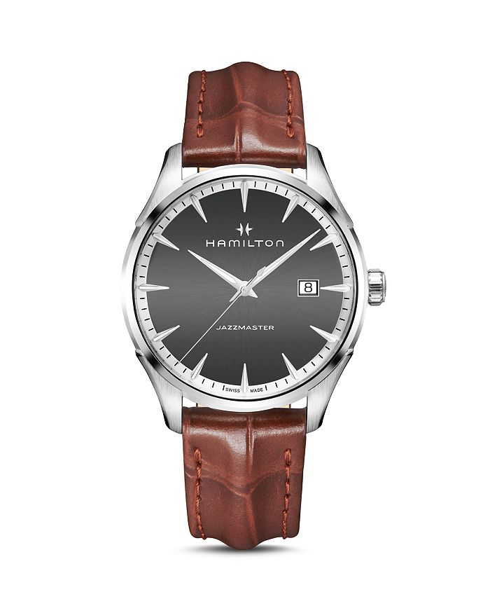 Hamilton Jazzmaster Watch, 40mm | Bloomingdale's