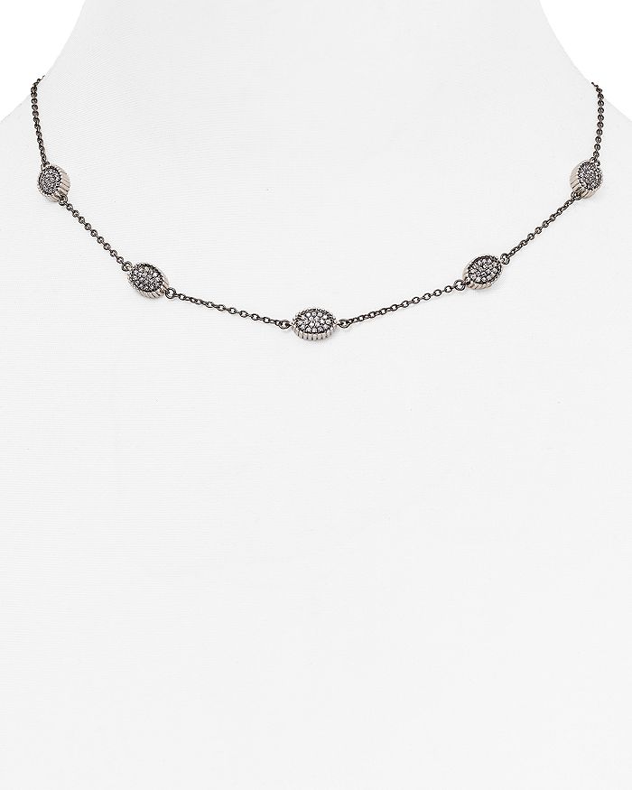 Freida Rothman Oval Station Necklace, 15" | Bloomingdale's