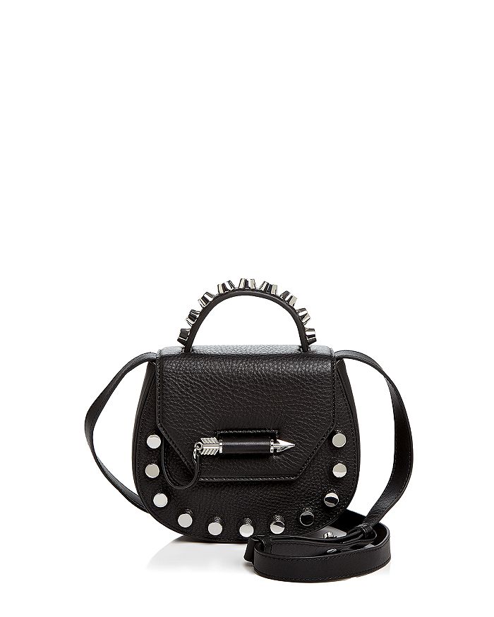 Mackage Round Leather Crossbody Bag | Bloomingdale's