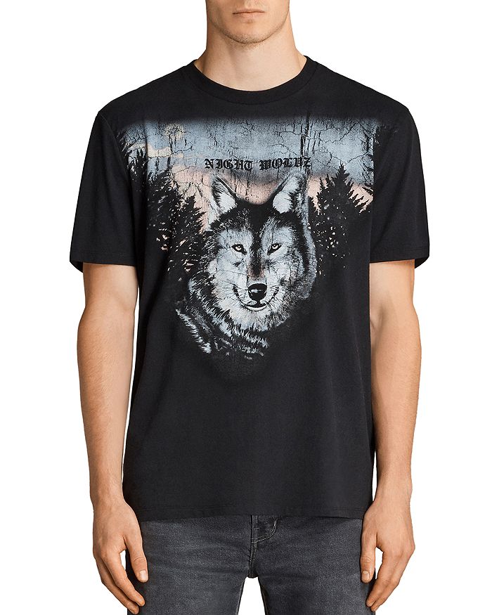 ALLSAINTS Night Wolves Tee | Bloomingdale's