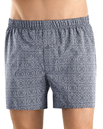 Hanro Fancy Woven Boxers | Bloomingdale's