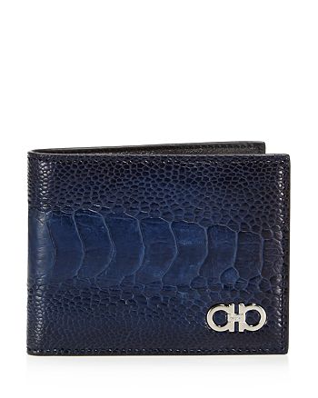 Salvatore Ferragamo Exotic Skin Wallet | Bloomingdale's