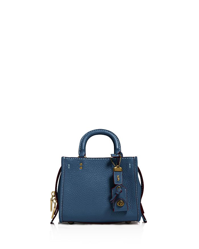 COACH Rogue 17 Glovetanned Leather Satchel | Bloomingdale's