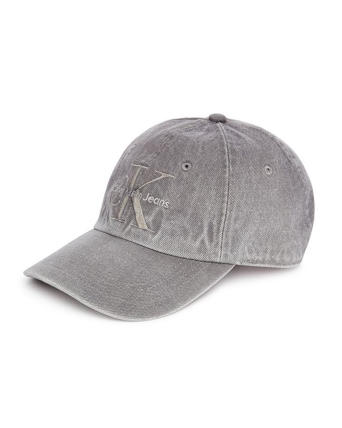 Calvin Klein Gray Denim Logo Hat | Bloomingdale's