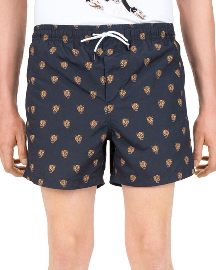 The Kooples Panther Swim Trunks | Bloomingdale's