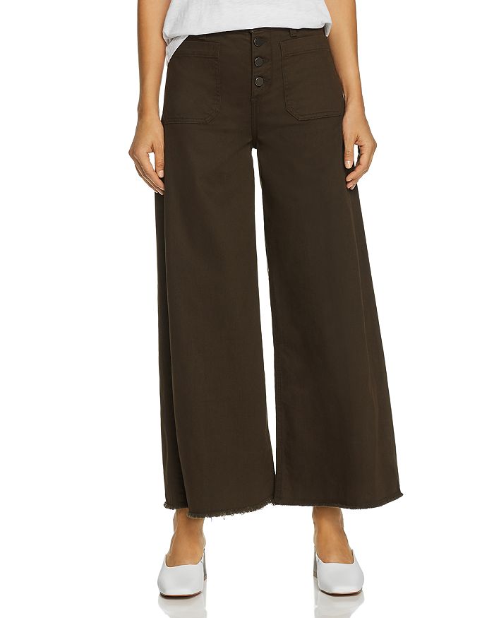 Elizabeth and James Carmine Wide-Leg Jeans in Combat | Bloomingdale's