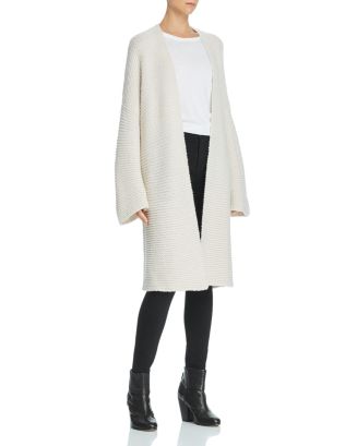 FRENCH CONNECTION Hildred Chunky-Knit Open Cardigan | Bloomingdale's
