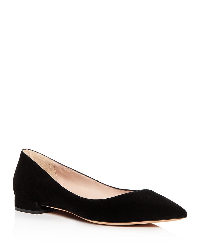 Armani Women S Pointed Toe Ballet Flats Bloomingdale S