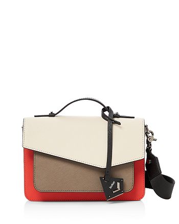 Botkier Cobble Hill Colorblock Leather Crossbody | Bloomingdale's